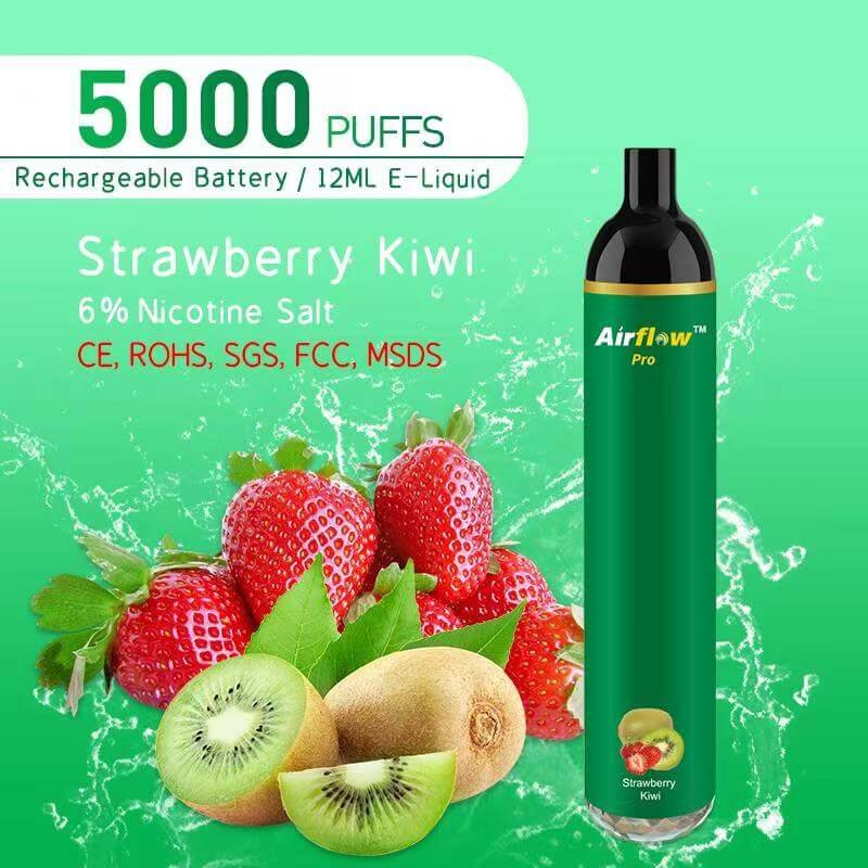 5000puffs Air Flow Pro Disposable Vape Pen - RabbitVape