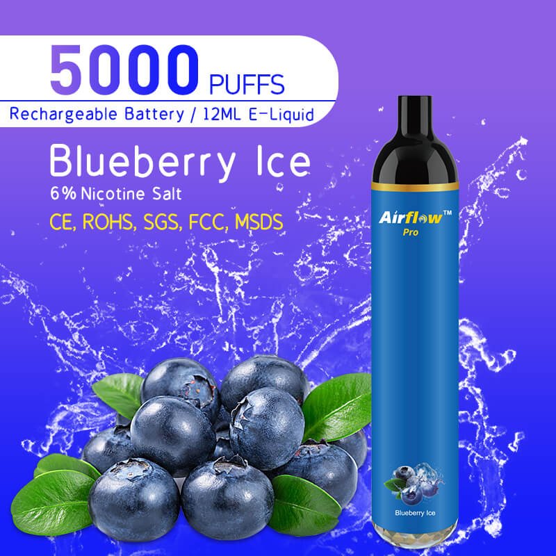 5000puffs Air Flow Pro Disposable Vape Pen - RabbitVape